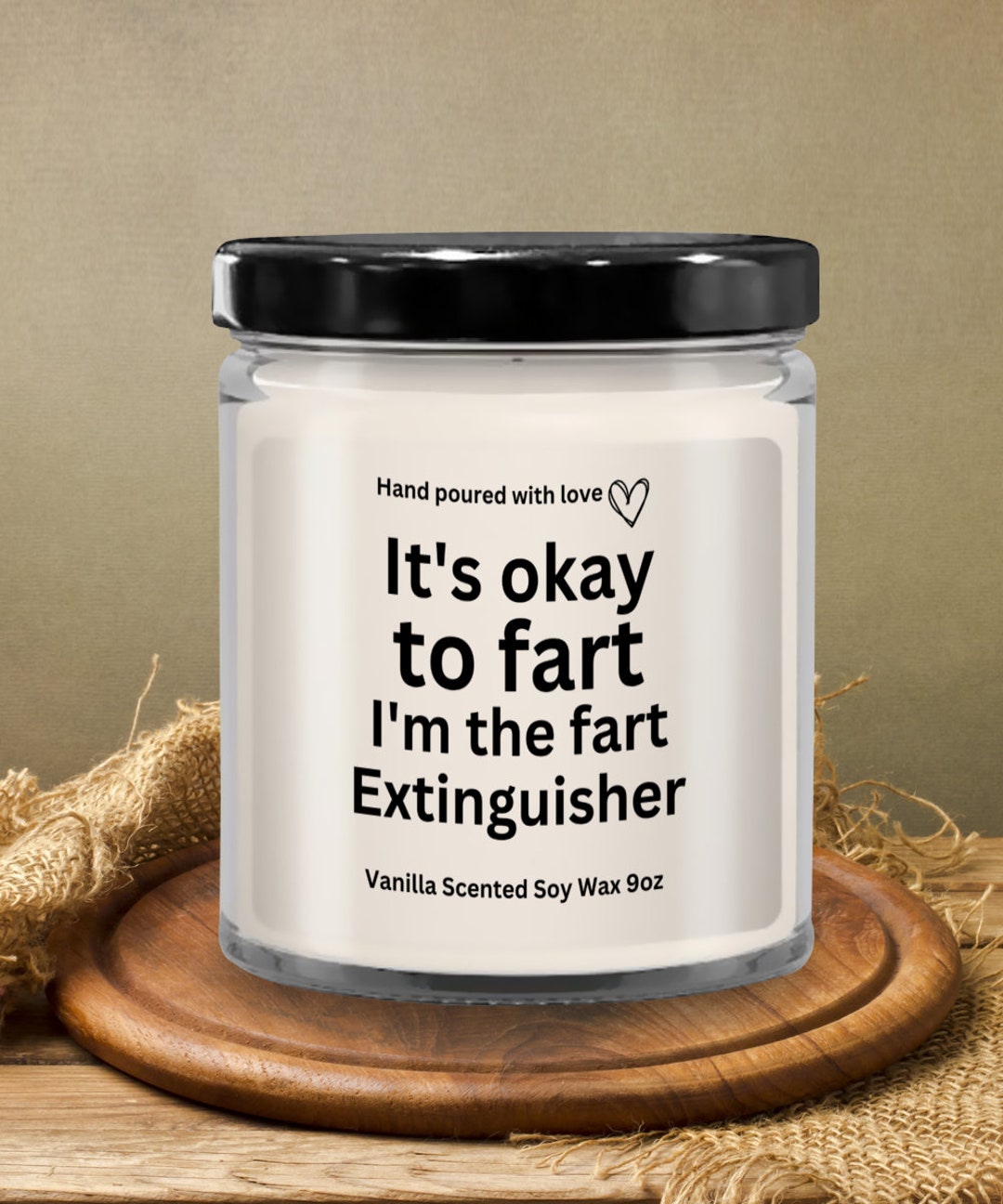 It's Ok to Fart Funny Candle, Gift for Men, Birthday Gift, Christmas ...