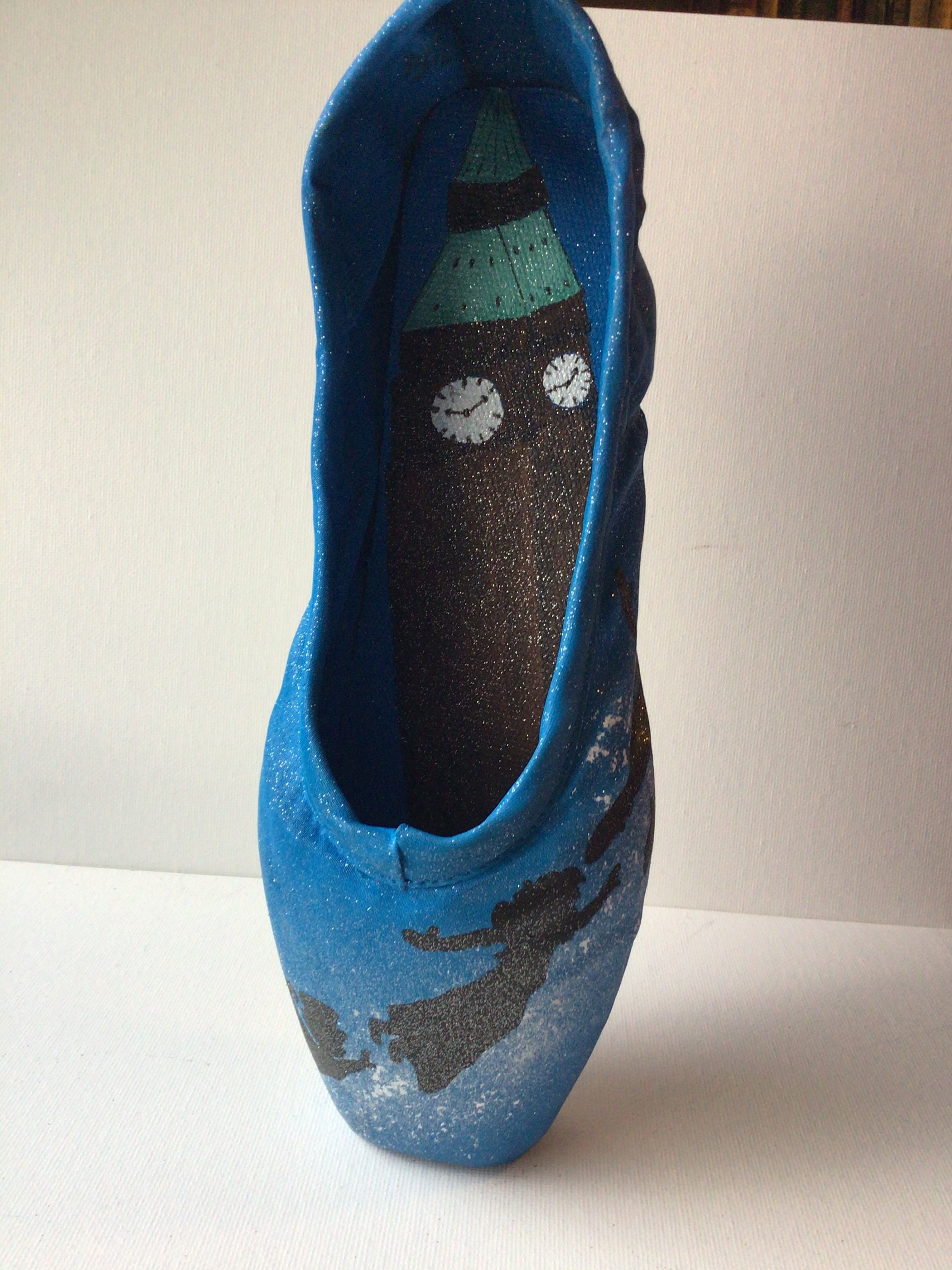 Peter Pan Pintado Zapato Pointe - Etsy España