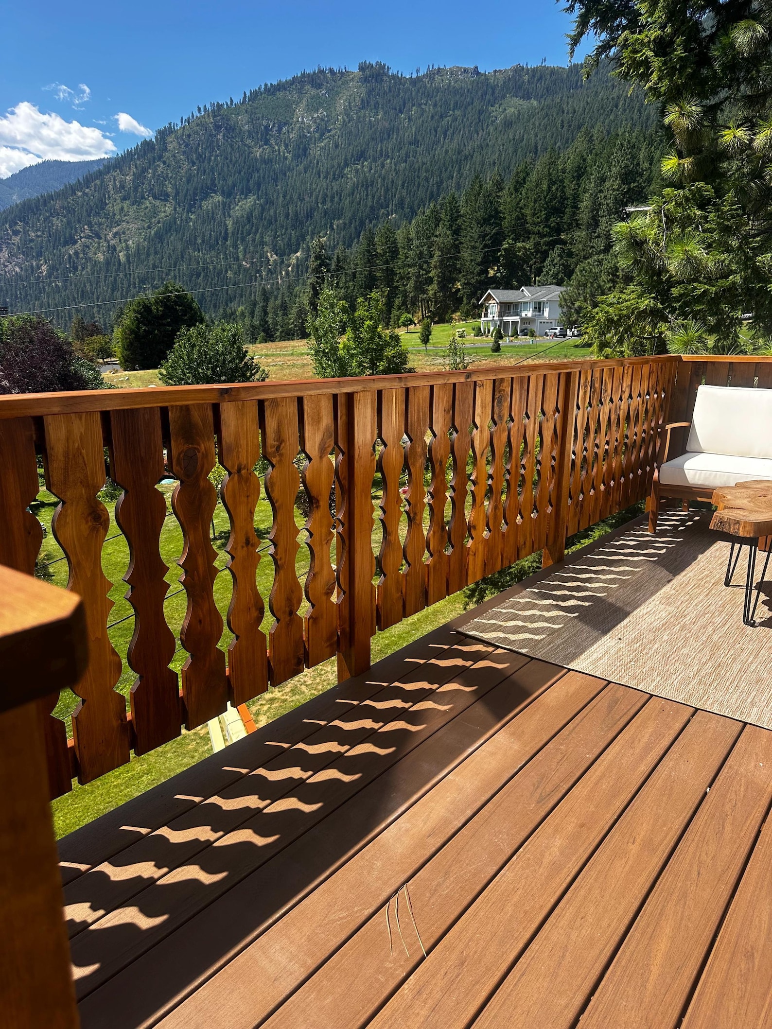 35in Swiss Chalet Flat-sawn Stair/deck Baluster - Swiss Alpine ...