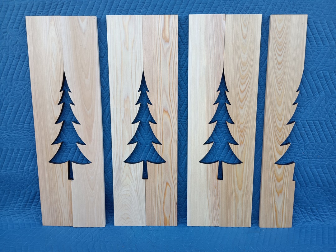 35" Pine Tree Flat-sawn Stairway Baluster - Sample or Quantity - Pine ...