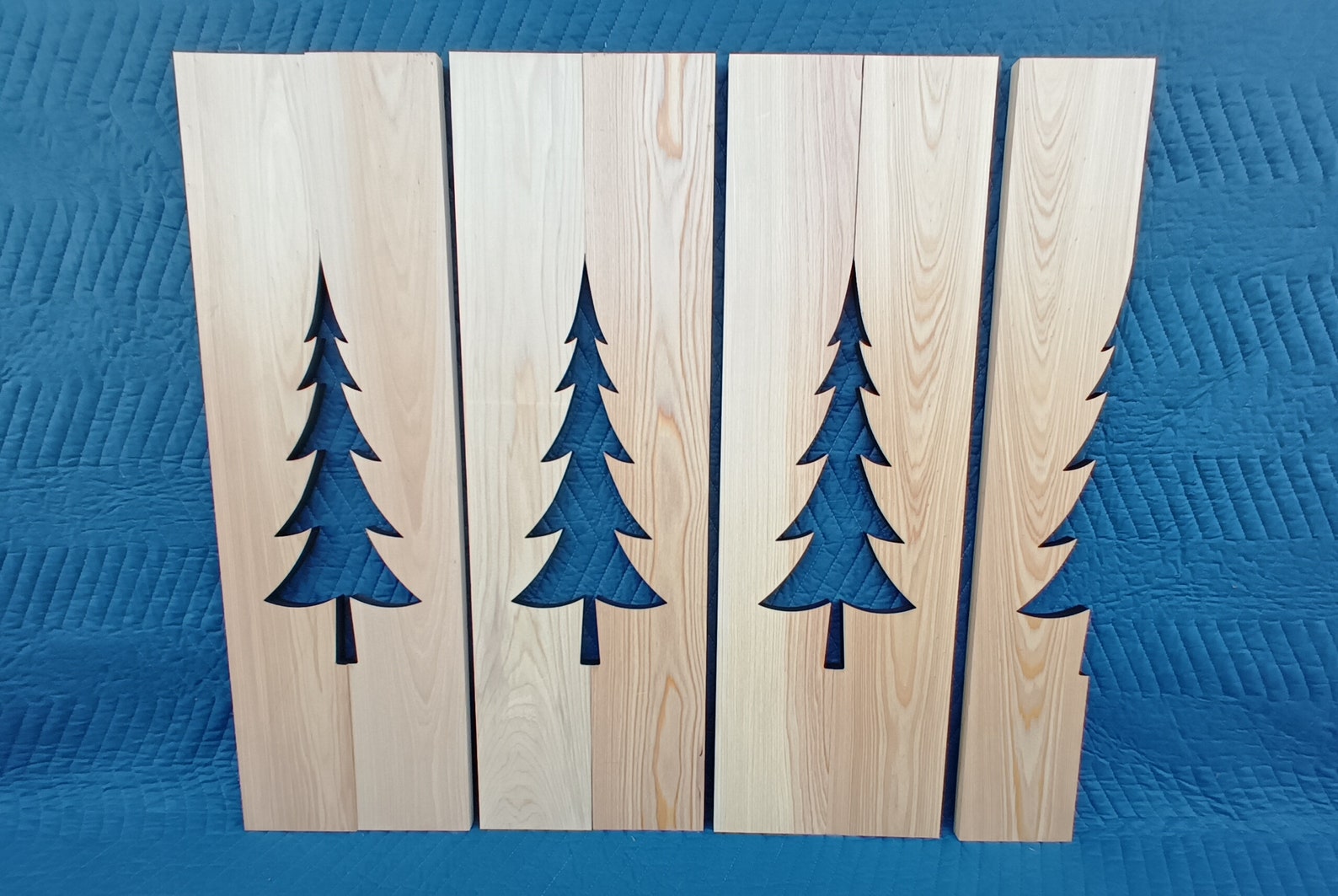 35" Pine Tree Flat-sawn Stairway Baluster - Sample or Quantity - Pine ...