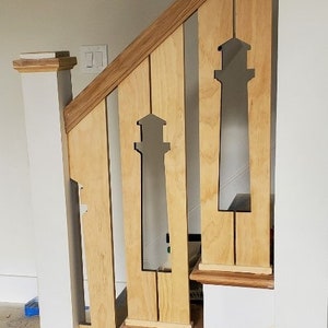 36" Skinny Lighthouse Flat-sawn Stair Baluster - Sample or Quantity ...