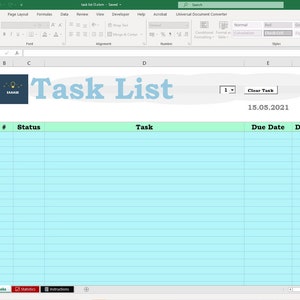 Personal Calculator for Your Progress Task List Tracker - Etsy