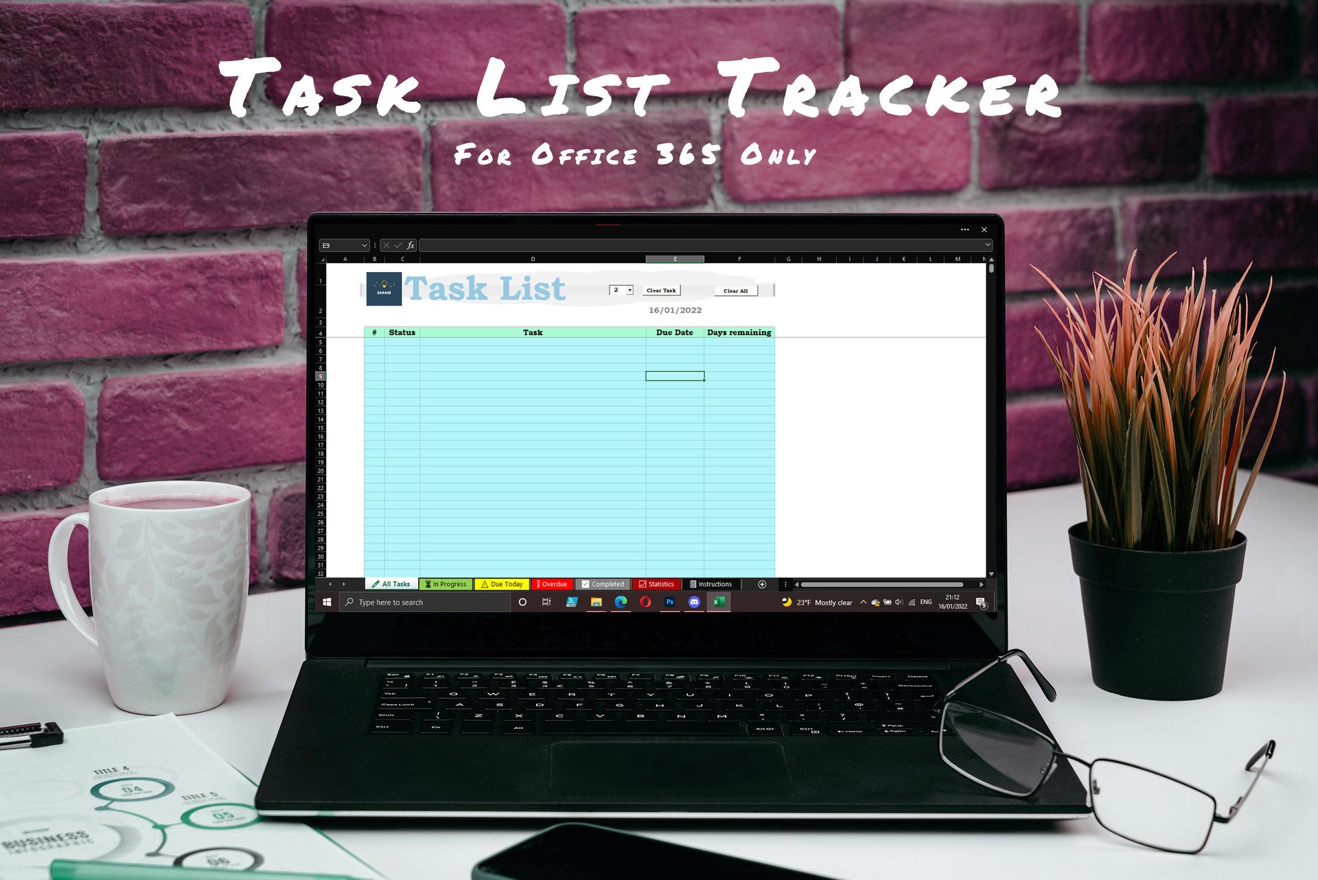 Personal Calculator for Your Progress Task List Tracker - Etsy