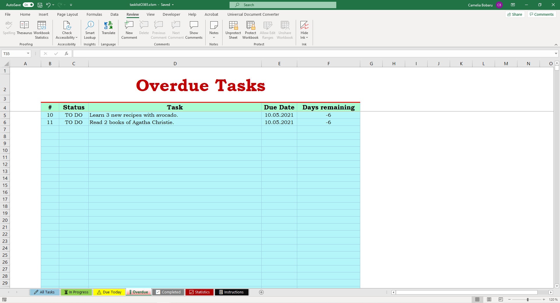 Personal Calculator for Your Progress Task List Tracker - Etsy
