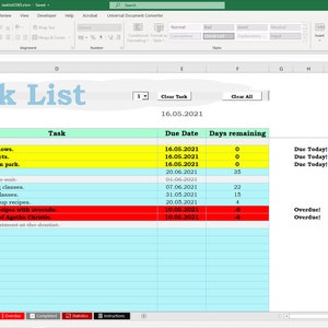 Personal Calculator for Your Progress Task List Tracker - Etsy