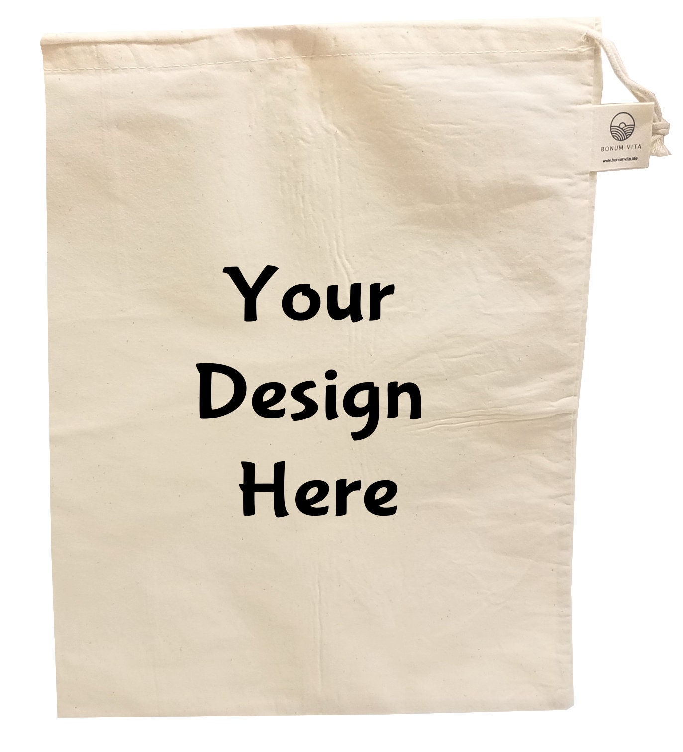 10 Packs of Cotton Personalized Sacks | Gift Bags Bulk - Etsy UK