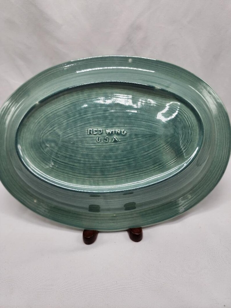 Red Wing Pottery Meat Platter - Etsy
