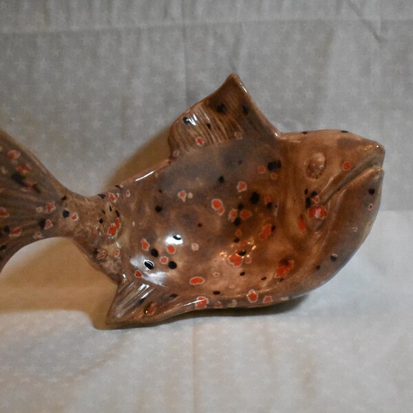 Ceramic Fish Bowl - Etsy