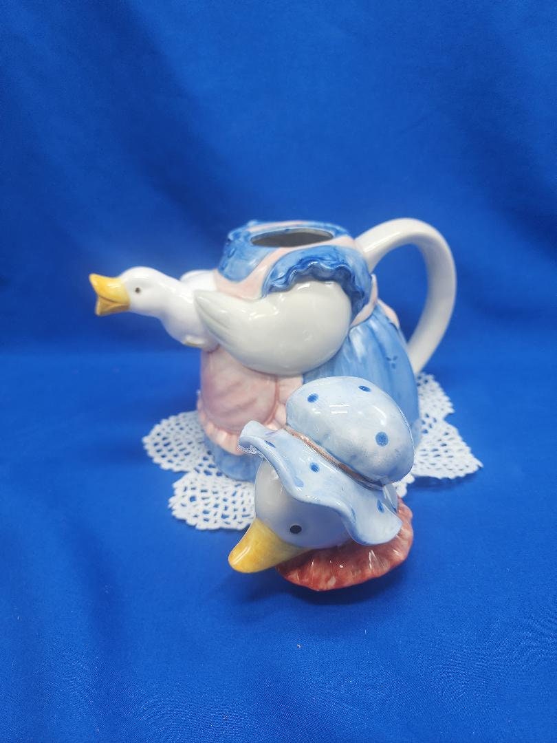 Vintage Otagiri Mother Goose Hand Painted Tea Pot Rare - Etsy