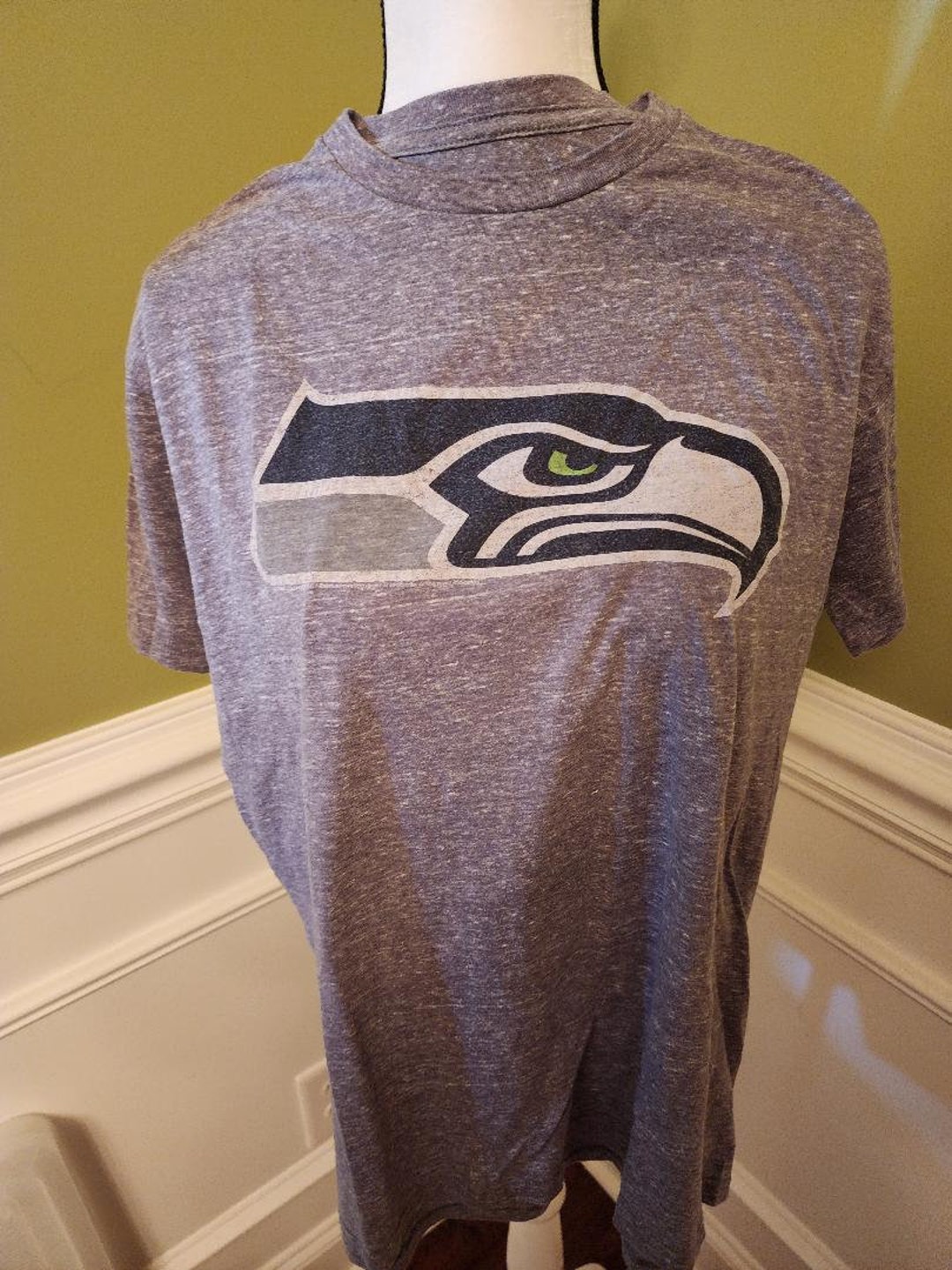 Vintage Mens Seattle Seahawk Nfl Majestic Tee Shirt - Etsy