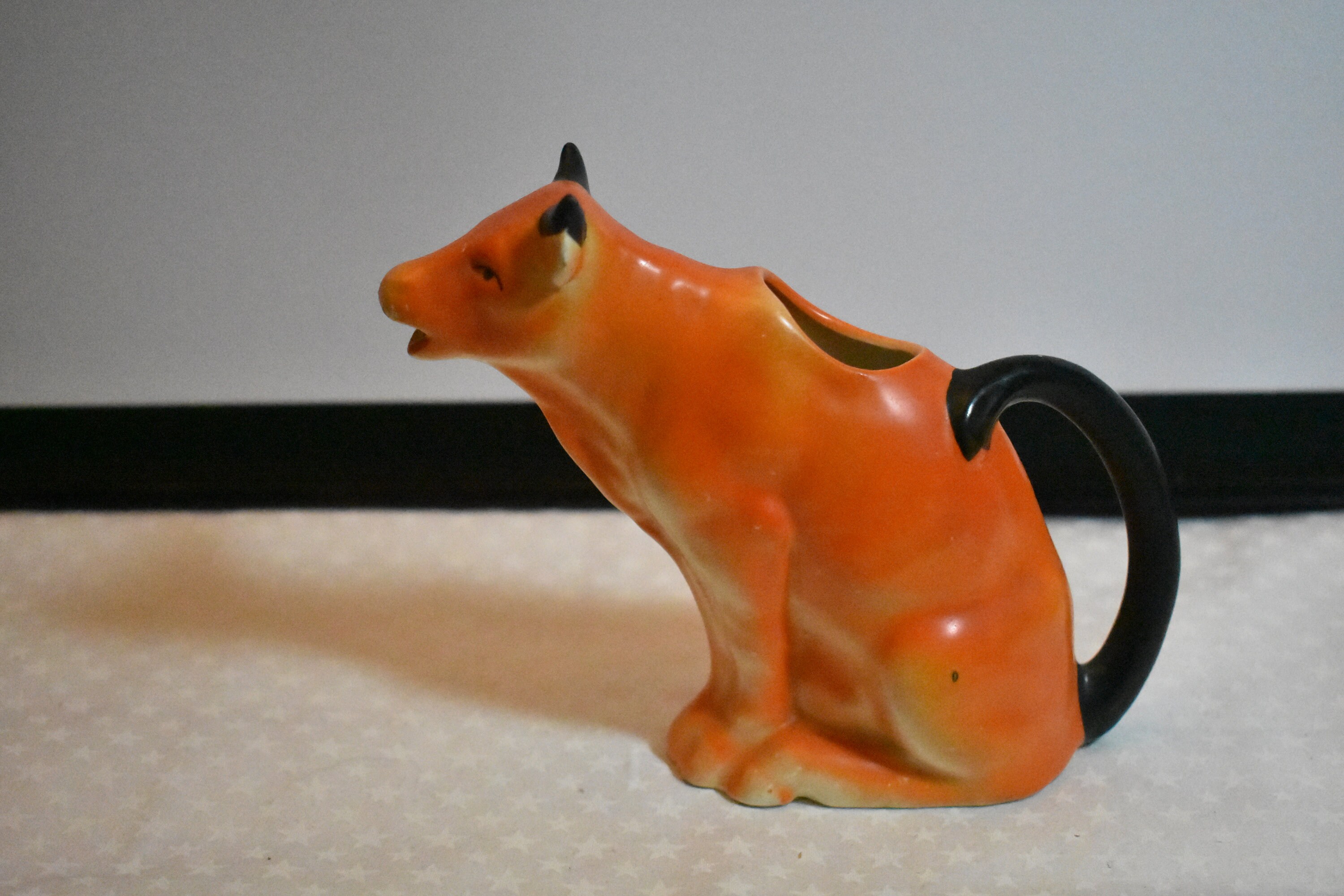 Vintage Bull Pitcher/creamer - Etsy