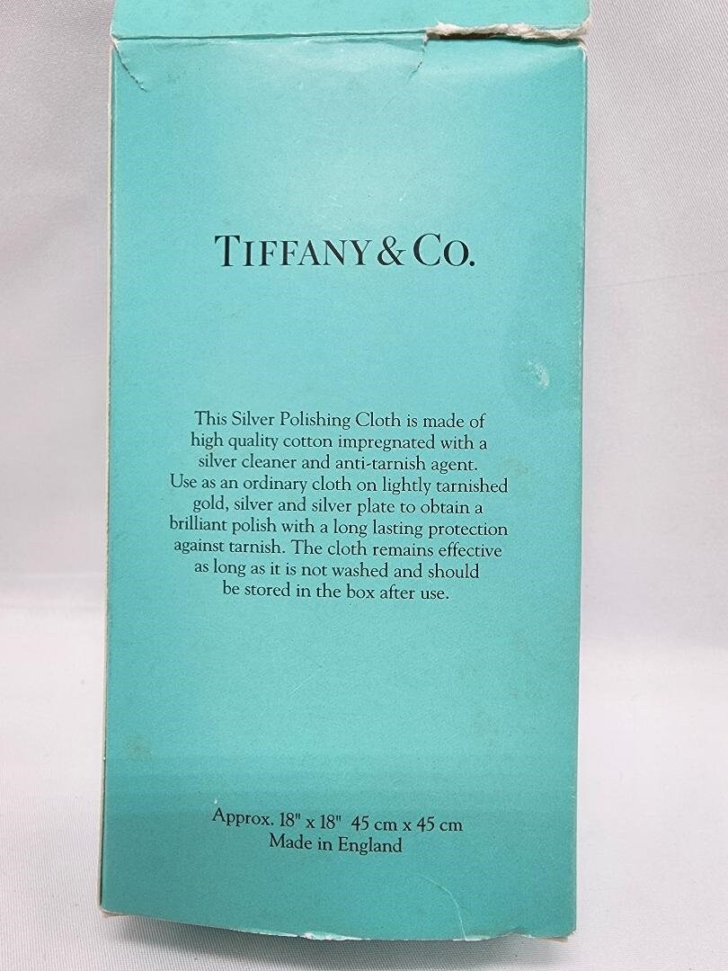 Authentic Deluxe Tiffany & Company Bags, Boxes and Glass Case Packaging ...