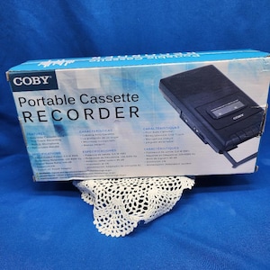 Coby Portable Cassette Recorder New in Box - Etsy