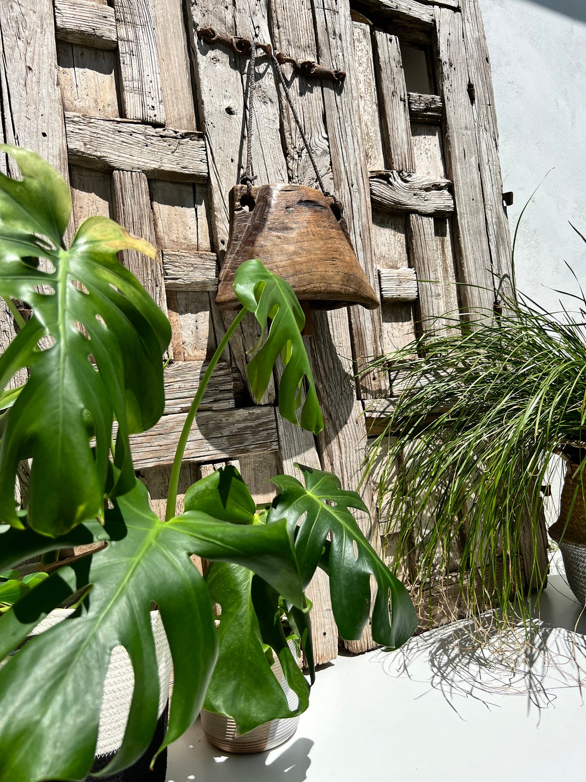 Antique Hand Carved Wood Buffalo Bell - Etsy