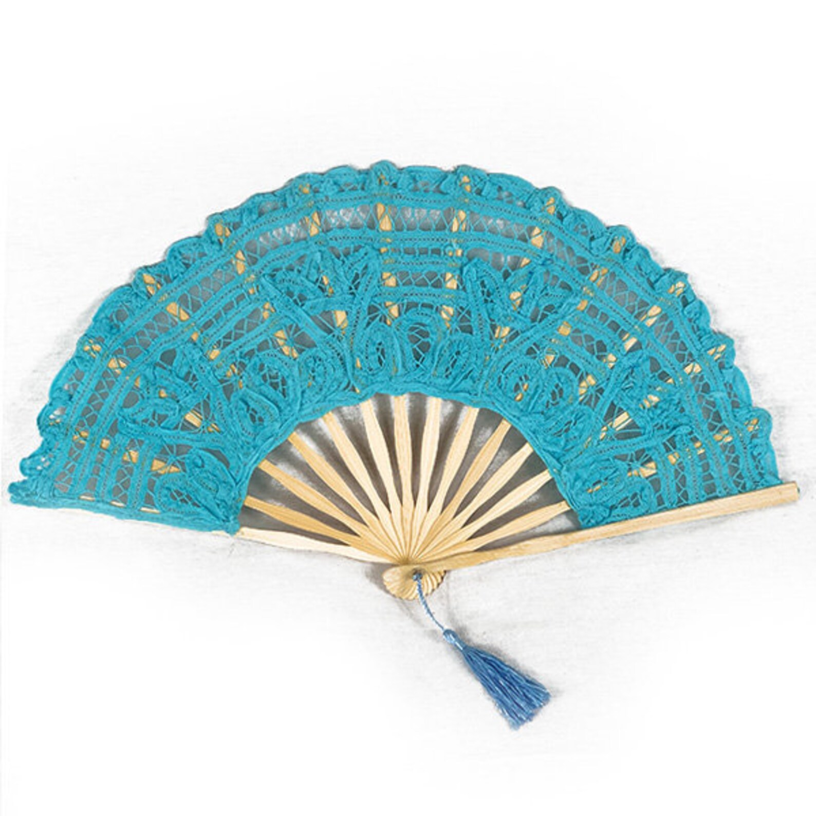 Lace Fan-yellow - Etsy