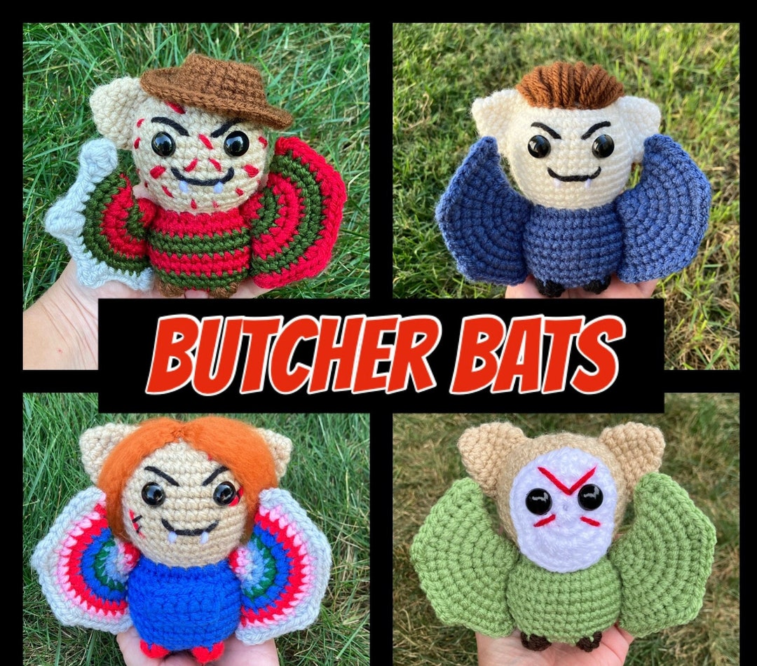 Pattern Crochet Amigurumi Butcher Bats Mod for Bartholomew Bat Pattern ...