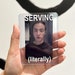 Serving (literally) Decal & Toploader - Etsy