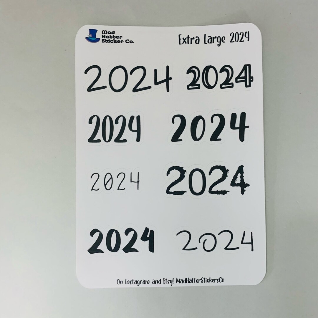 Extra Large 2024 Scripts - Etsy