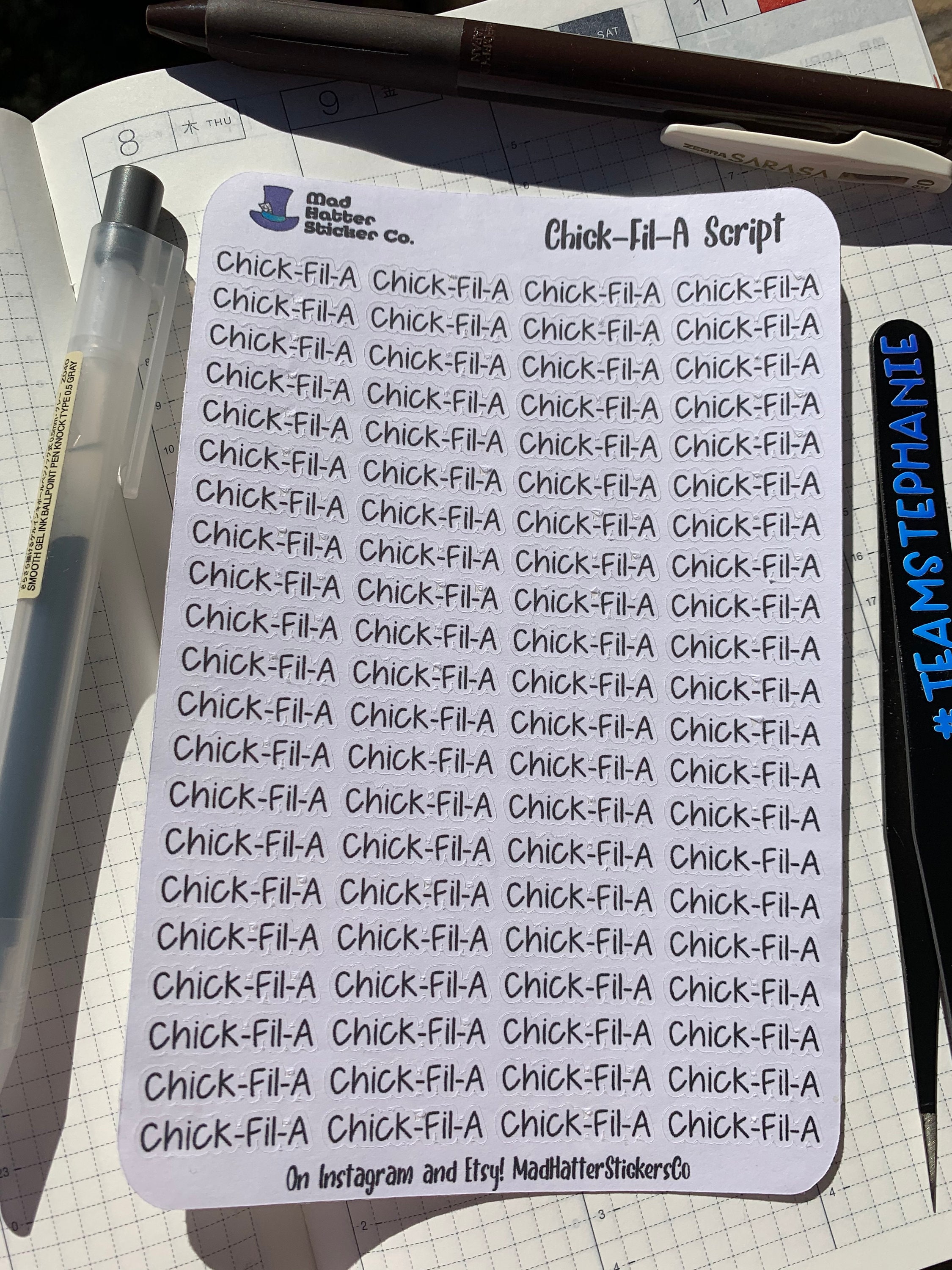 Paper & Party Supplies Fast Food Scripts Chick-fil-a Scripts Choose ...