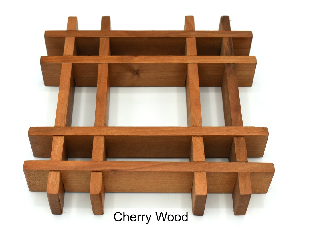 Handcrafted Wood Trivets | Wood Pot Holders | Table Setting Wood Trivet ...