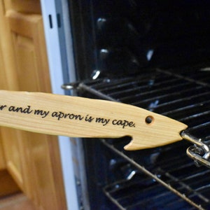 Oven Push Pull Stick Oven Rack Tool Personalized - Etsy