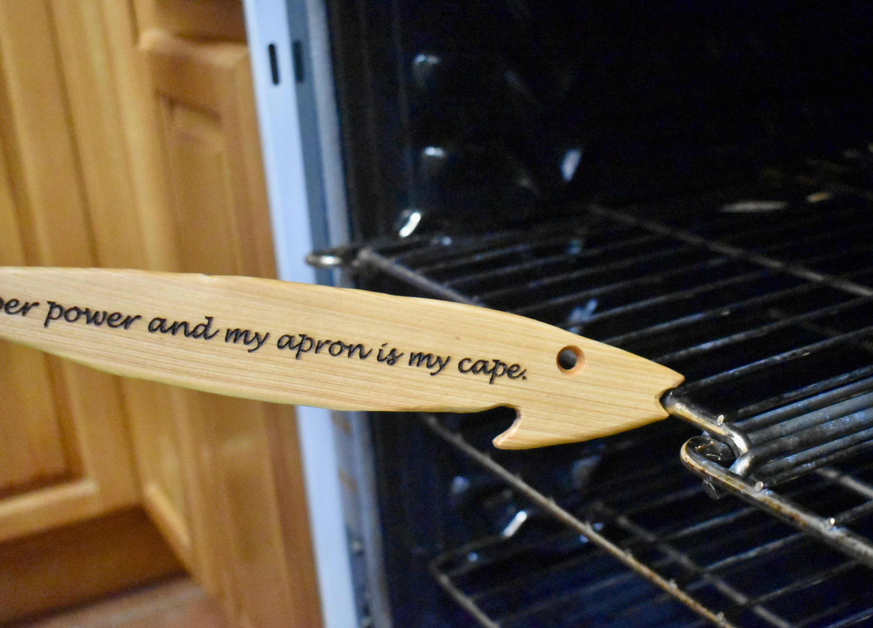 Oven Push Pull Stick Oven Rack Tool Personalized - Etsy