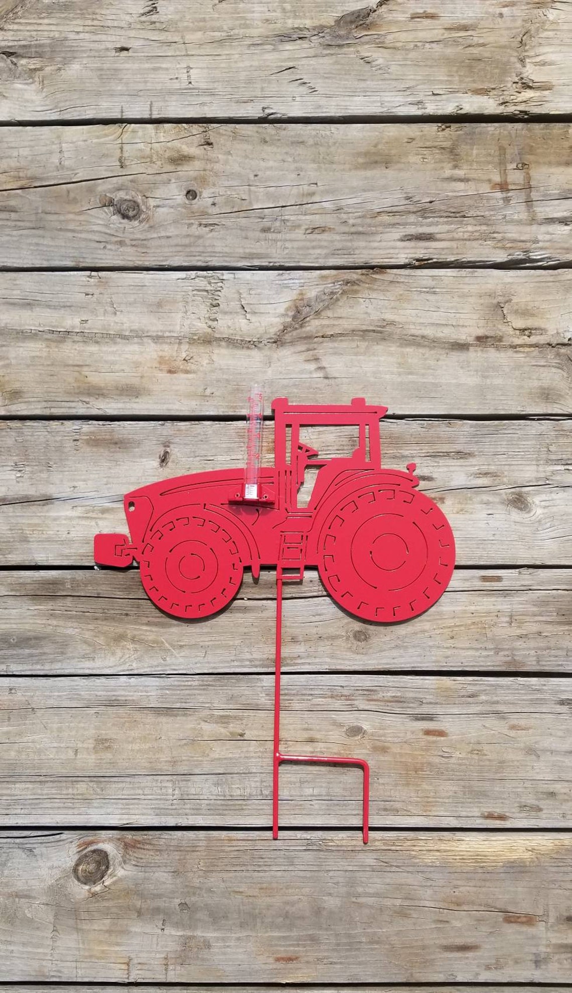 Tractor Rain Gauge - Etsy