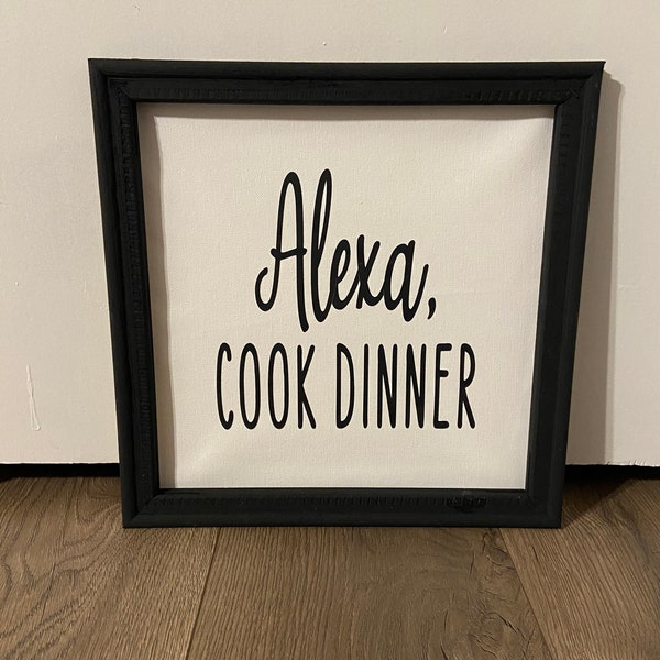 Alexa Sign - Etsy