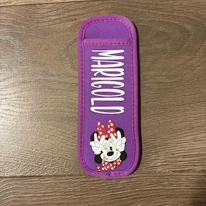 Minnie Mouse Popsicle | Yogurt Holder - Etsy