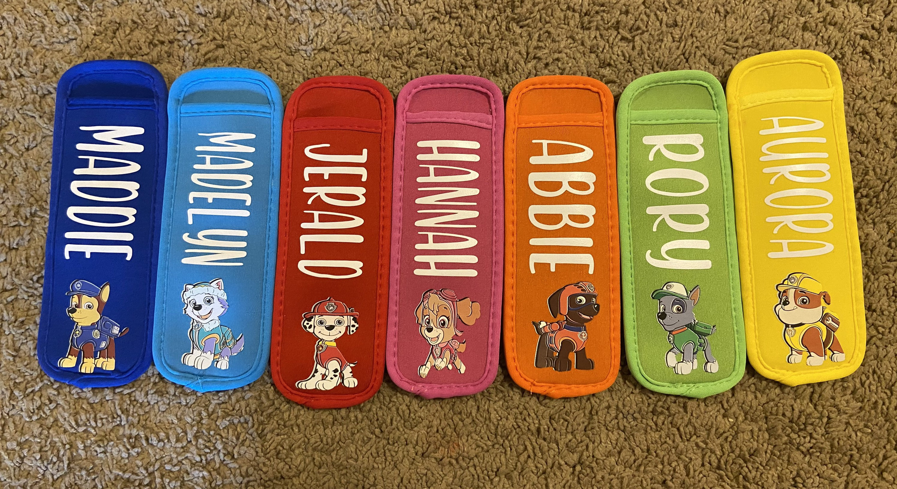 Personalized Paw Patrol Popsicle Yogurt Holder - Etsy
