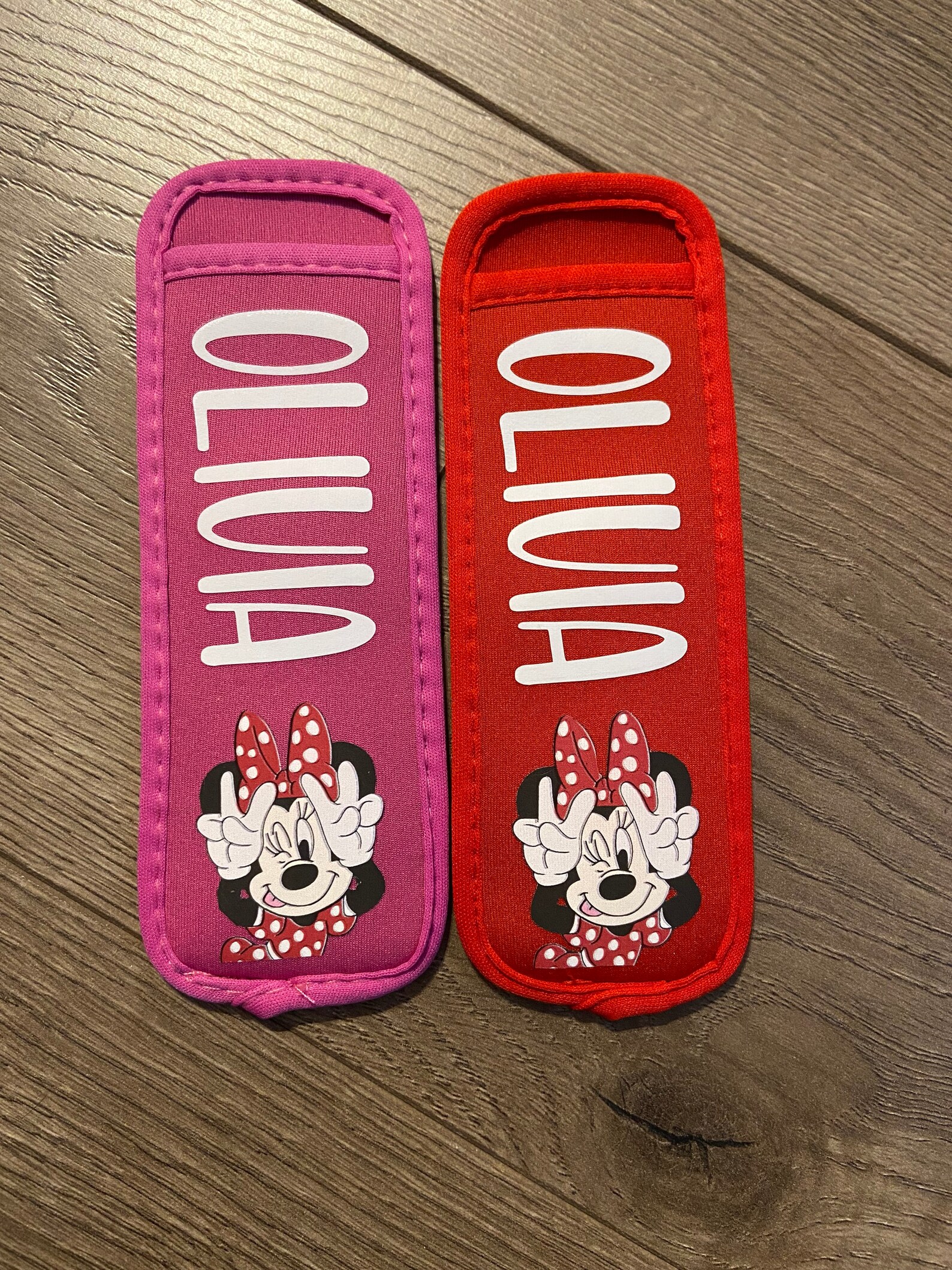 Minnie Mouse Popsicle | Yogurt Holder - Etsy