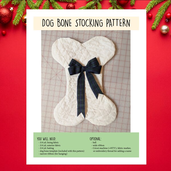 Dog Stocking Pattern - Etsy