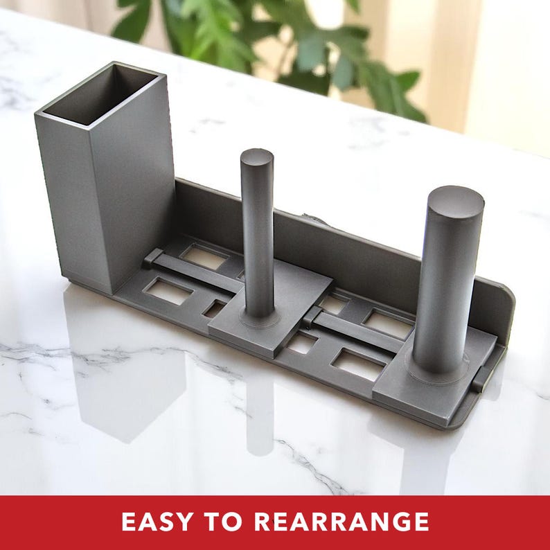 Modular Side-mounted Caddy for Ninja Slushi—cup, Lid, Straw & Accessory ...