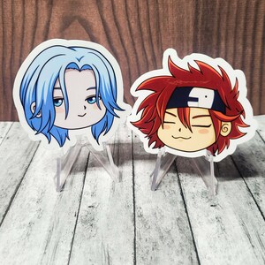 SK8 Character Stickers | SK8 the Infinity Vinyl Stickers | Waterproof ...