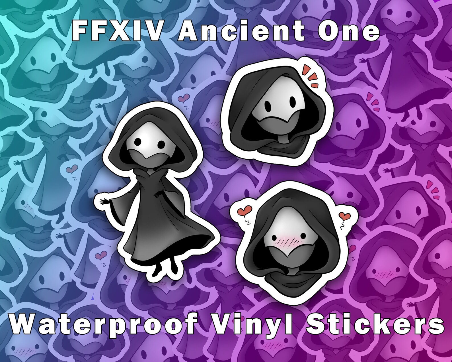 FFXIV Ancient One Sticker Pack FFXIV Minion Stickers - Etsy