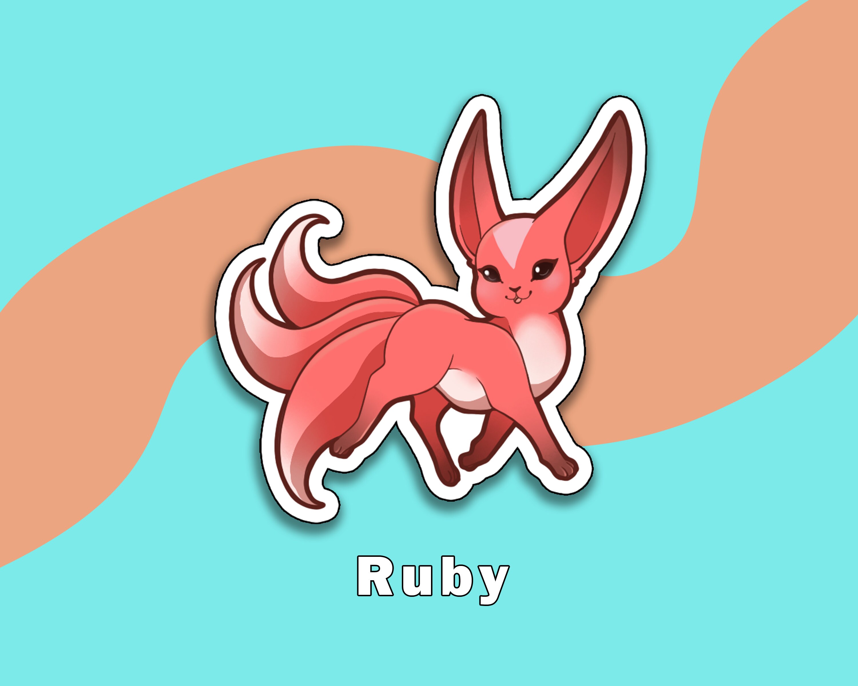 FFXIV Carbuncles Water Proof Vinyl Sticker 3 - Etsy