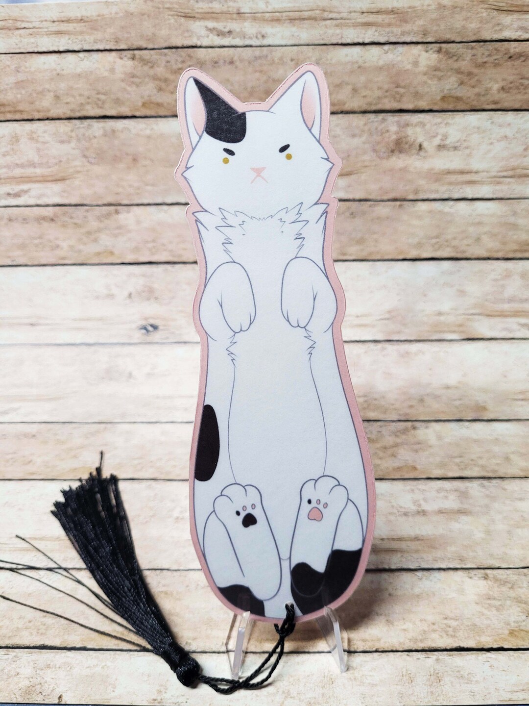 Cat Bookmarks | Kitty Bookmark With Tassels - Etsy
