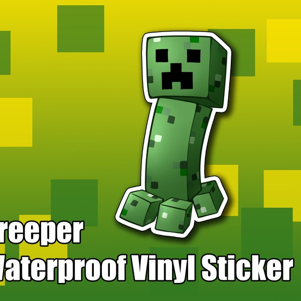 Creeper Sticker - Etsy