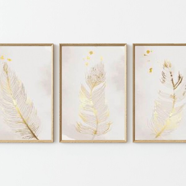 Feather Poster - Etsy