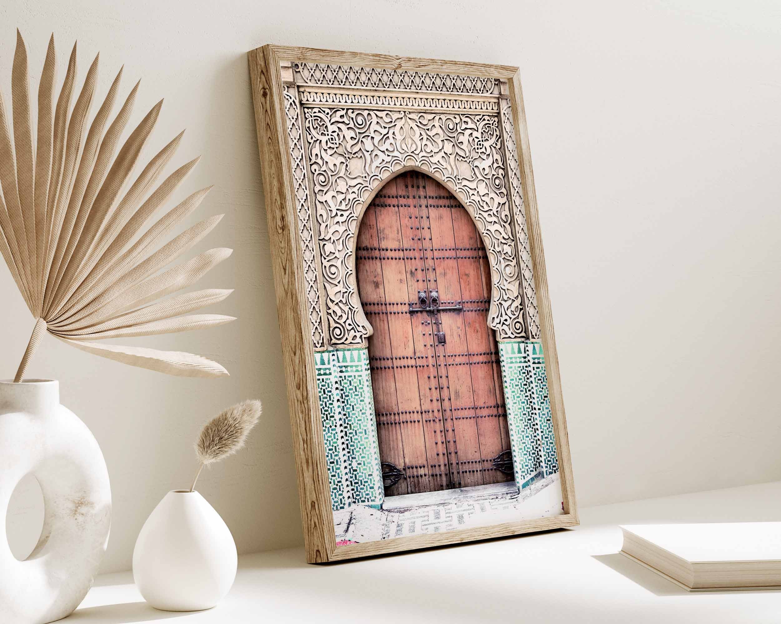 Set of 3 Prints, Moroccan Wall Art Decor, Door Marroquin Design, Jaipur ...