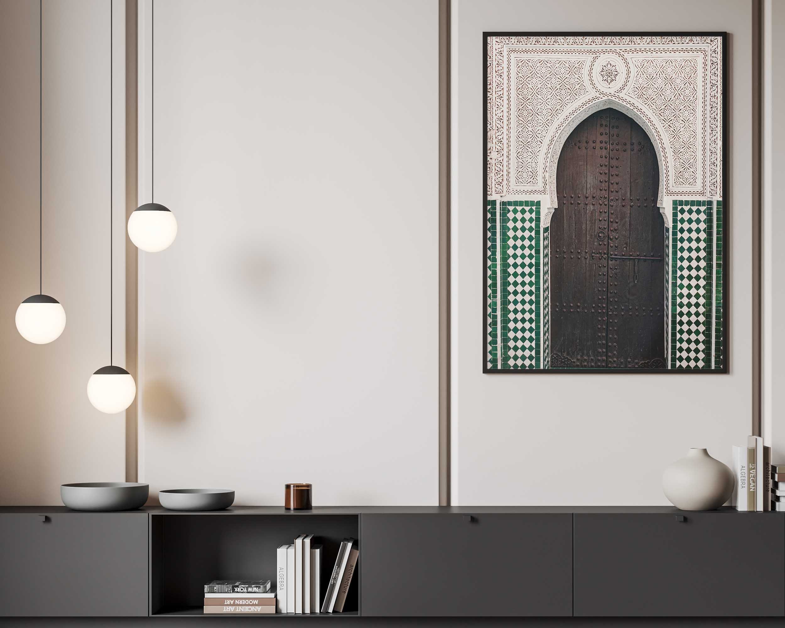 Set of 3 Prints, Moroccan Wall Art Decor, Door Marroquin Design, Jaipur ...
