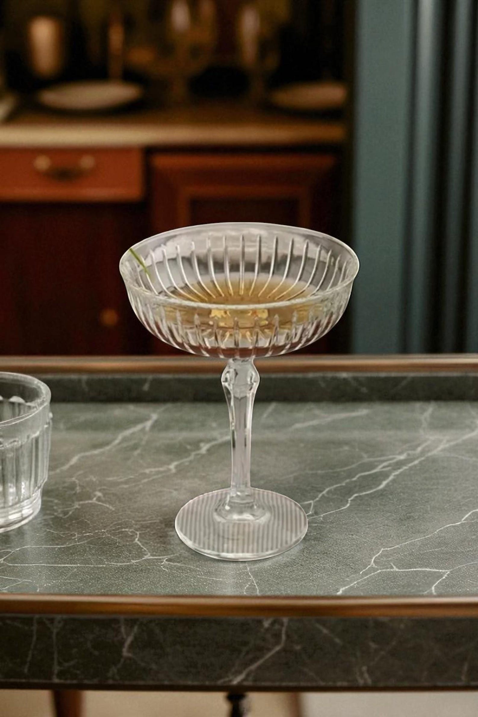 Marcel - Vintage Inspired Champagne Coupe Set of 4 | Timeless Barware ...