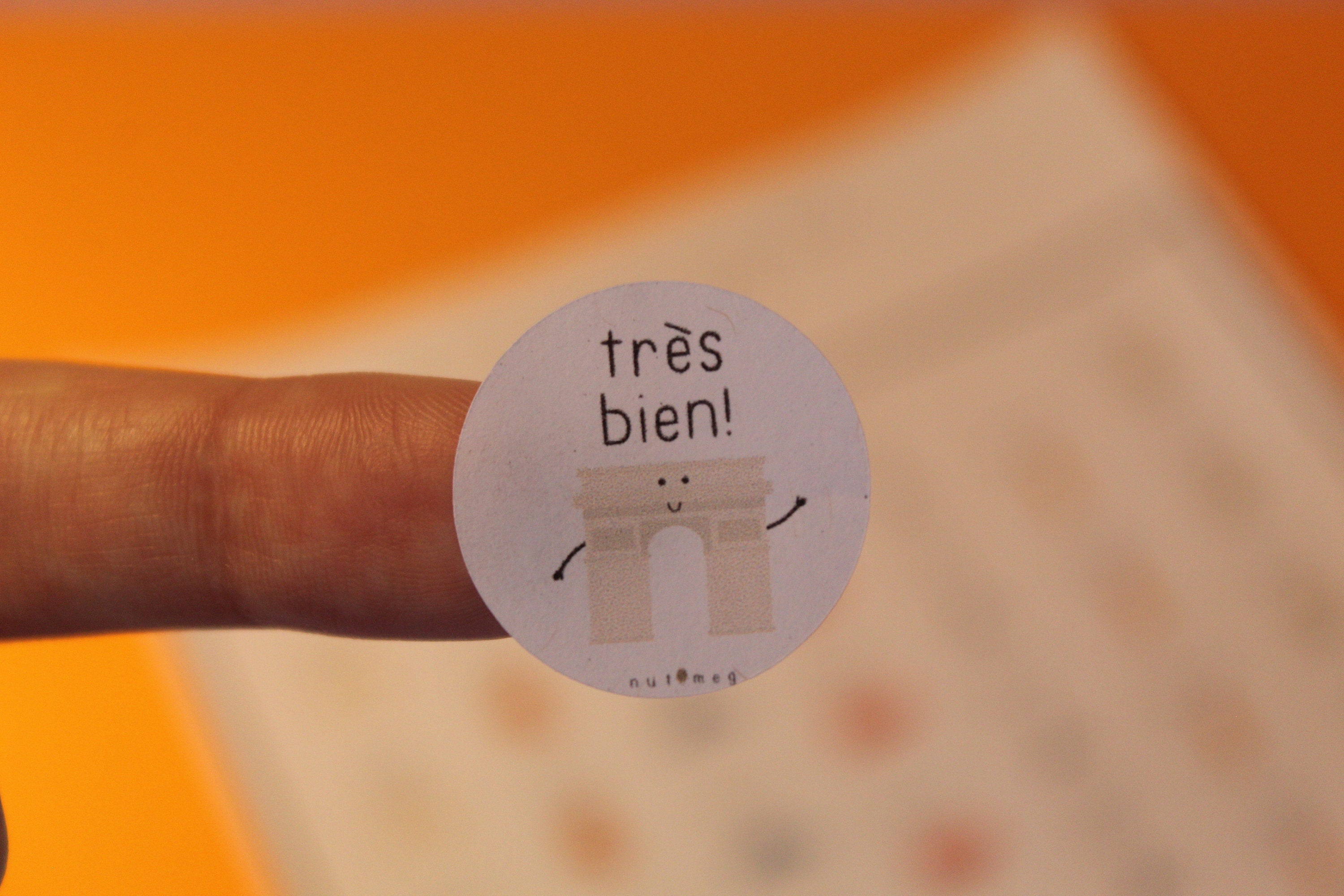 Personalised French Teacher Reward Stickers - 3 Sheets - 168 Stickers ...