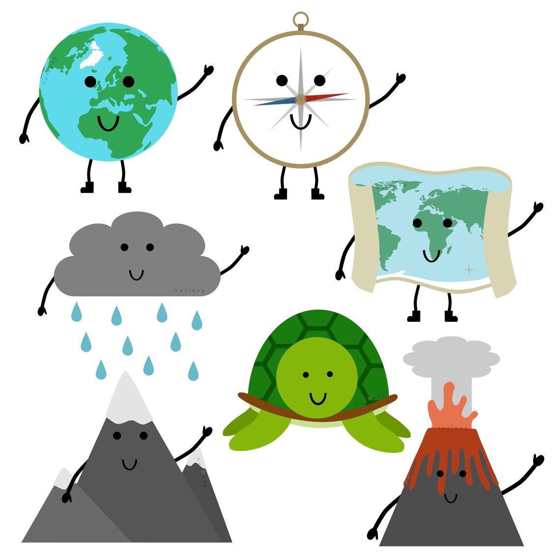 Geography Teacher Reward Stickers - 3 Sheets - 168 Stickers - Etsy UK