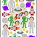 Personalised Outer Space Sticker Sheet - Etsy