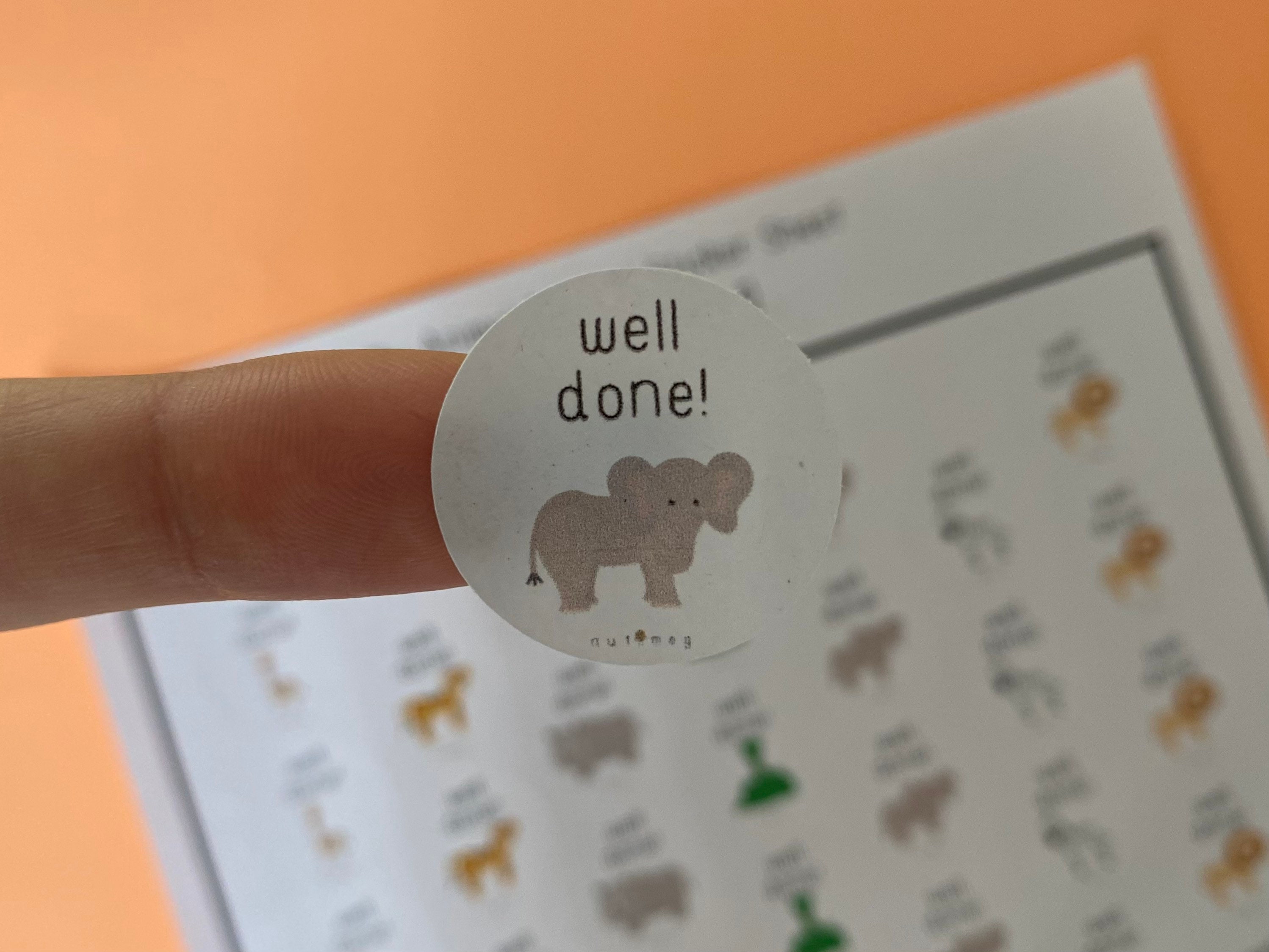 Personalised Animal Reward Stickers - 3 Sheets - 168 Stickers - Etsy ...