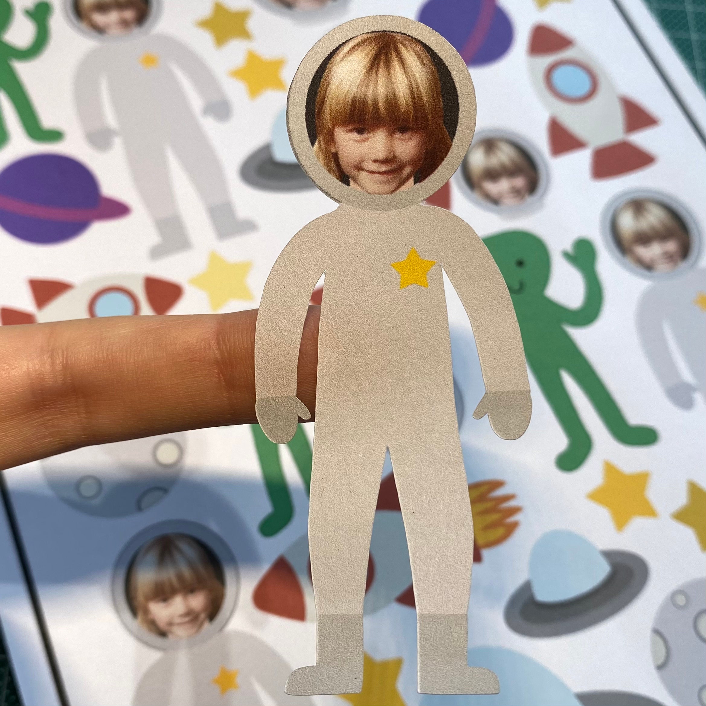 Personalised Outer Space Sticker Sheet - Etsy