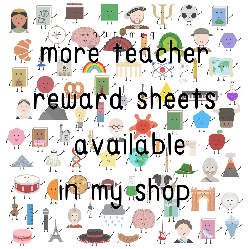 Personalised French Teacher Reward Stickers - 3 Sheets - 168 Stickers ...