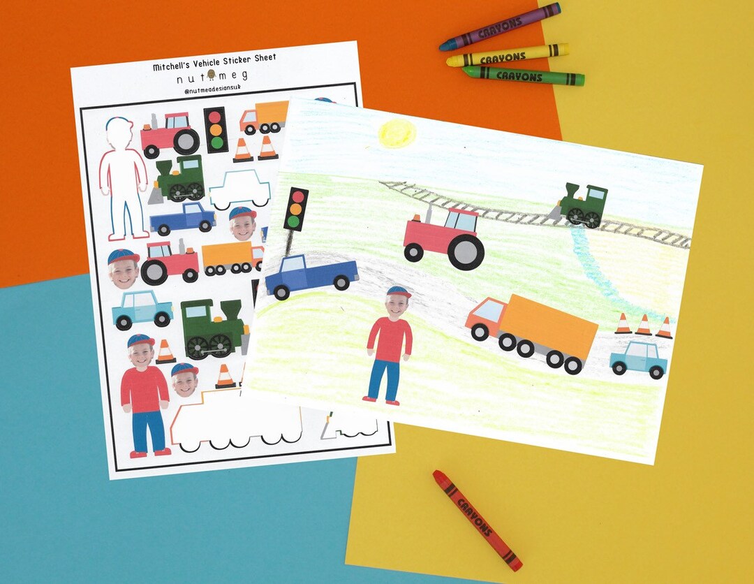 Personalised Vehicle Sticker Sheet - Etsy